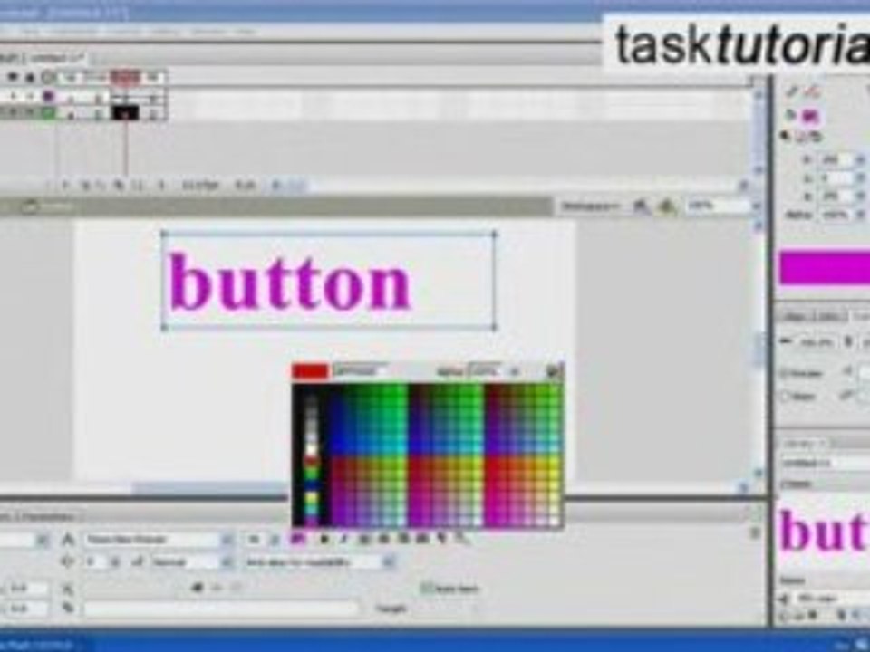 Button With Sound In Flash Tutorial Video Dailymotion