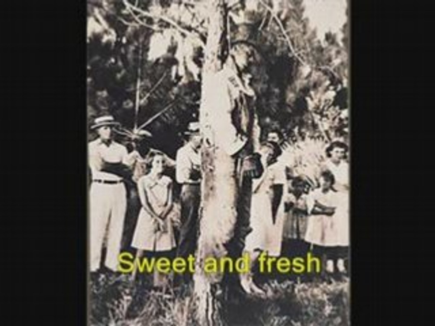 Strange Fruit Lynching