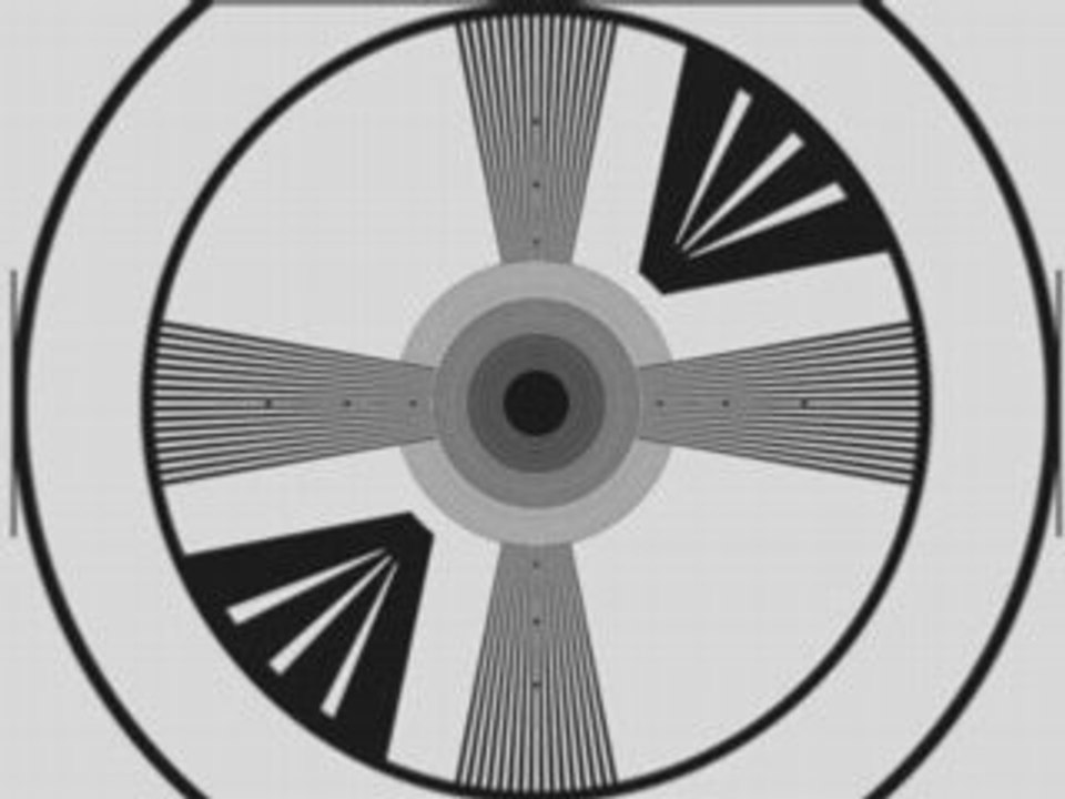 Classic B&W Test Pattern Recreations - video Dailymotion