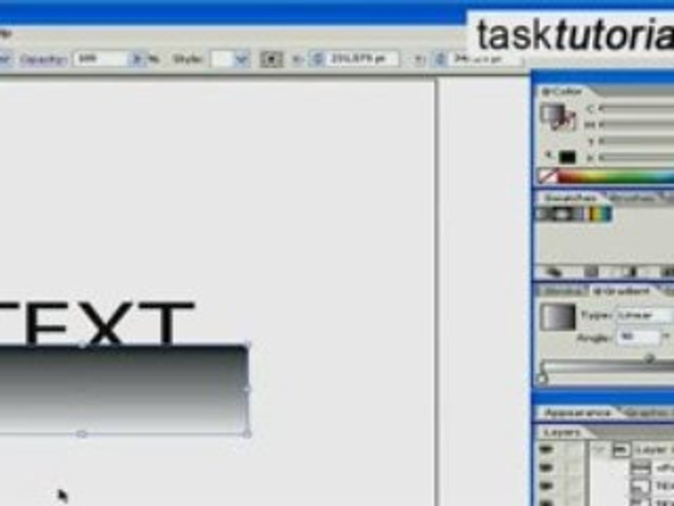 Text reflection effect in Illustrator - Tutorial - video Dailymotion