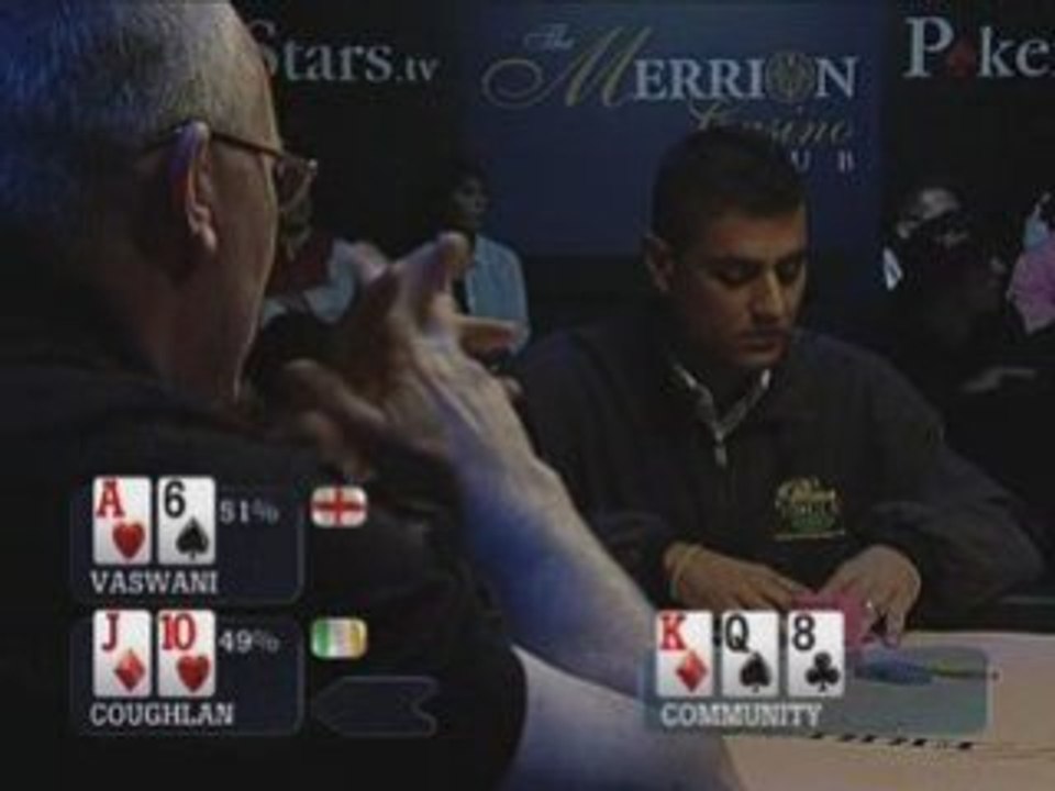 Poker EPT 1 Dublin Ram_Vaswani_wins_big_pot_vs Coughlan - Vidéo Dailymotion