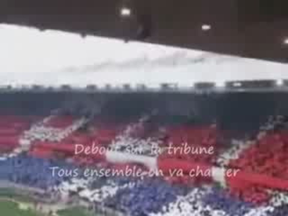 COMPILE CHANTS ULTRAS PARIS SG PSG rouge et bleu - Vidéo Dailymotion