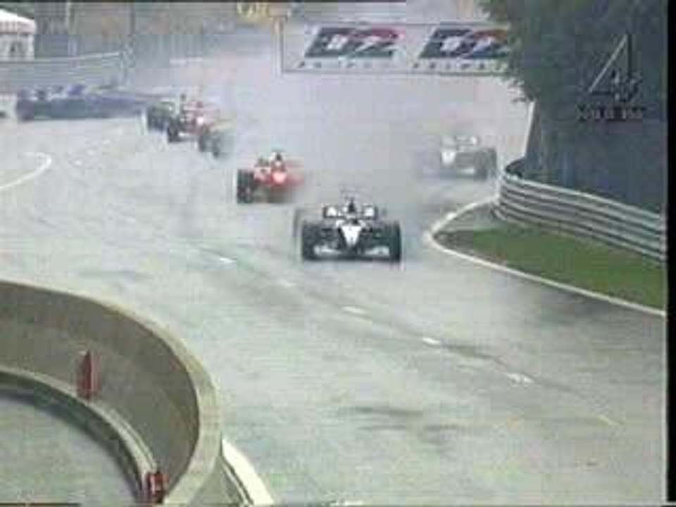 Formule 1 - Crash Spa 1998 - Vidéo Dailymotion