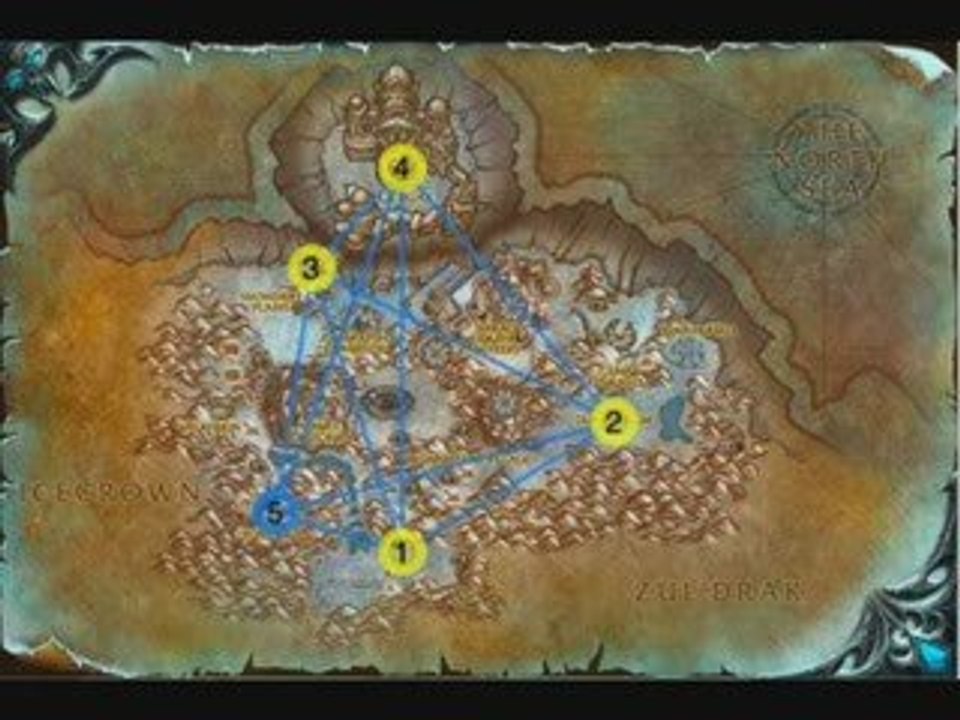 World of Warcraft Alliance Flight Paths - BC & WoTLK - video Dailymotion